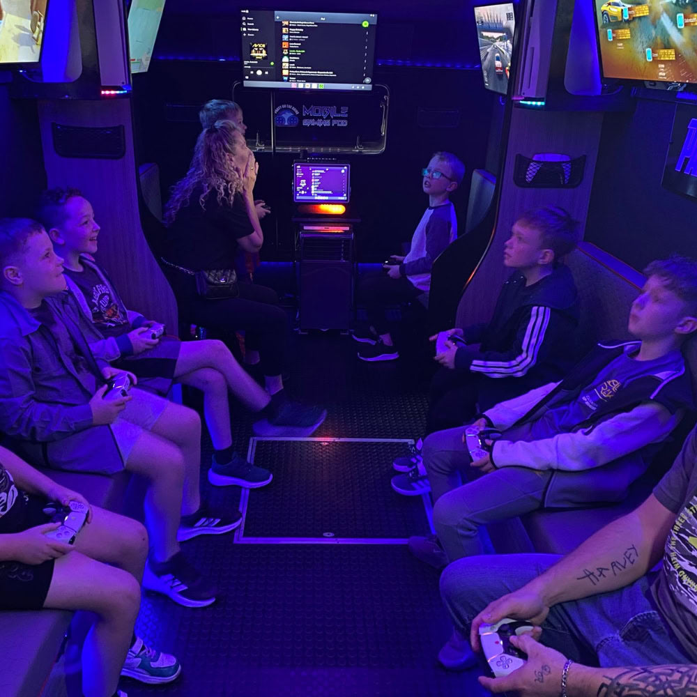 Gaming Party Bus – Shared Gaming Party Package | 10 Guests – Party On ...